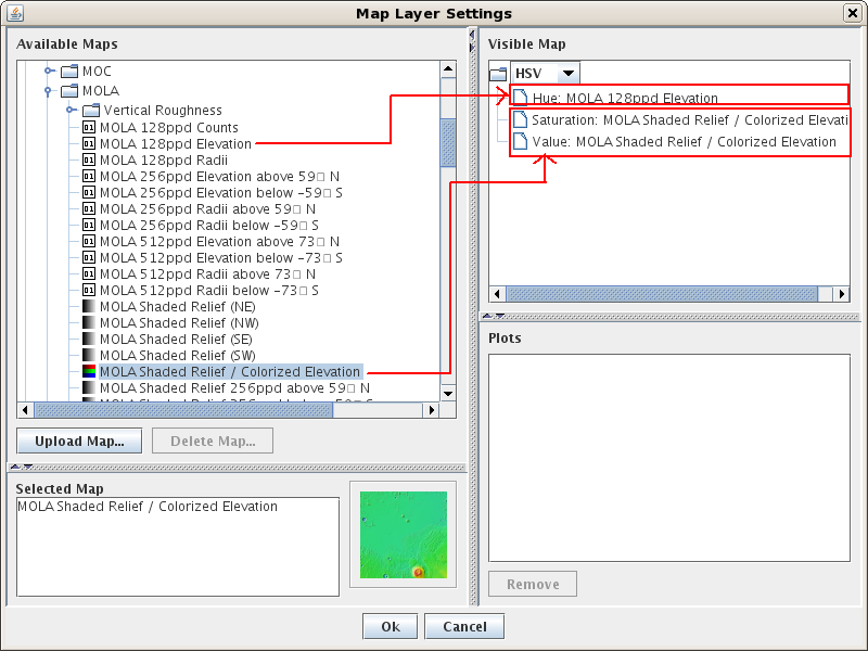 Advanced/Custom Maps | JMARS - Java Mission-planning and Analysis for Remote Sensing